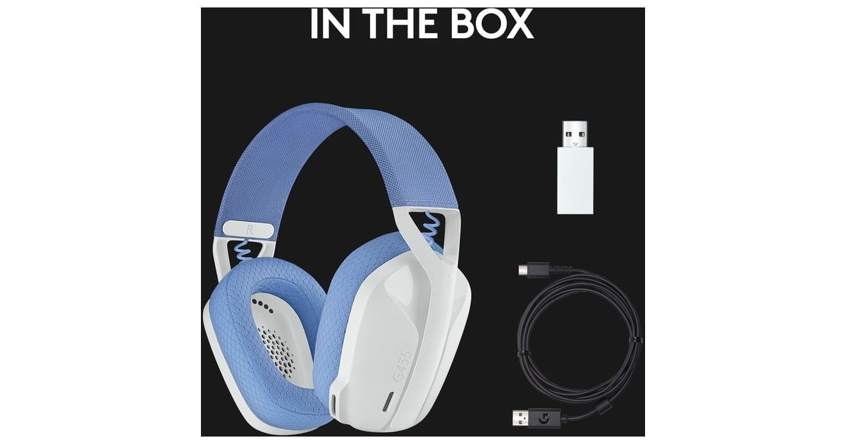Logitech G casque gaming over-ear Blanc