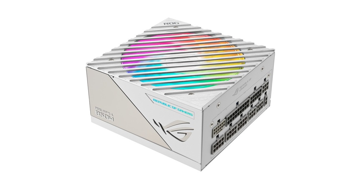 ASUS ROG Loki SFX-L 850W Platinum alimentation Blanc, 4x PCIe, Gestion ...