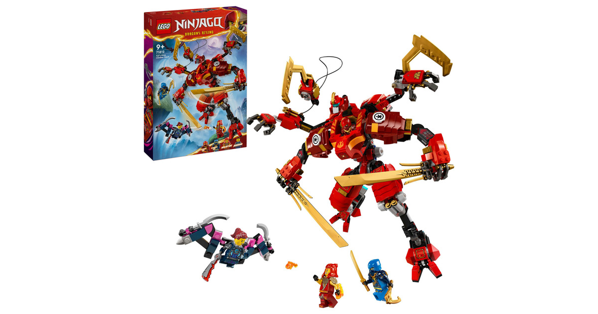 Lego Ninjago - Le robot grimpeur ninja de Kai, Jouets de construction 71812
