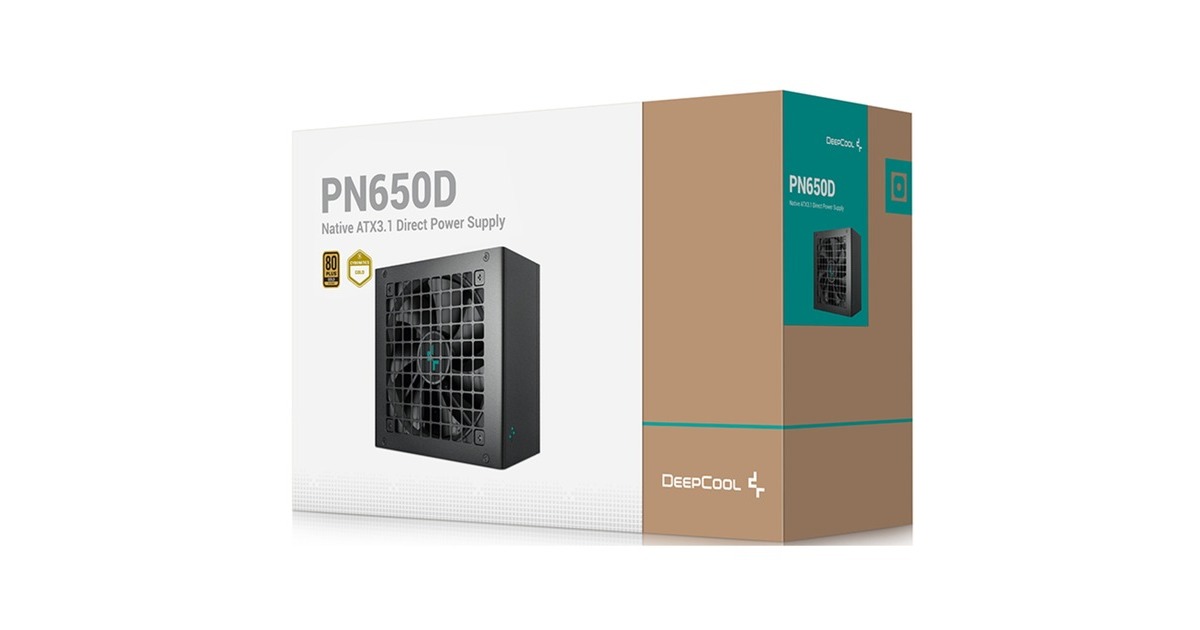 Deepcool , 650 Watt alimentation Noir
