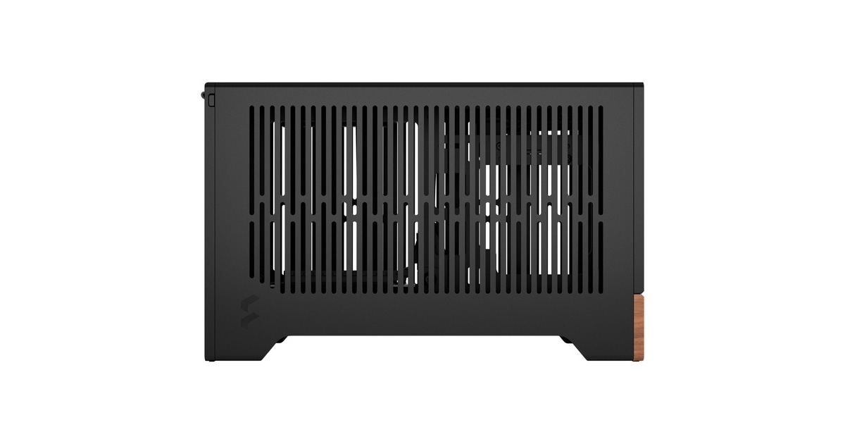 Fractal Design Terra boîtier mini tower Graphite/bois | 1x USB-A | 1x USB-C