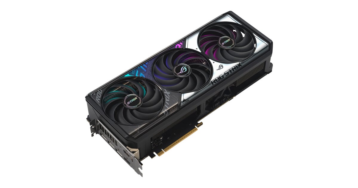 ASUS GeForce RTX 5070 Ti ROG Strix GAMING OC, Carte graphique DLSS 4, 3x DisplayPort, 2x HDMI 2.1