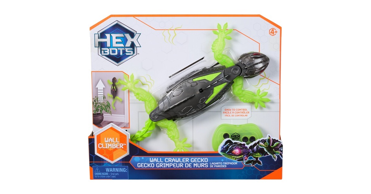 Spin Master Gecko Rc Hex Bots, Figurine Gecko Rc Hex Bots, 4 an(s)