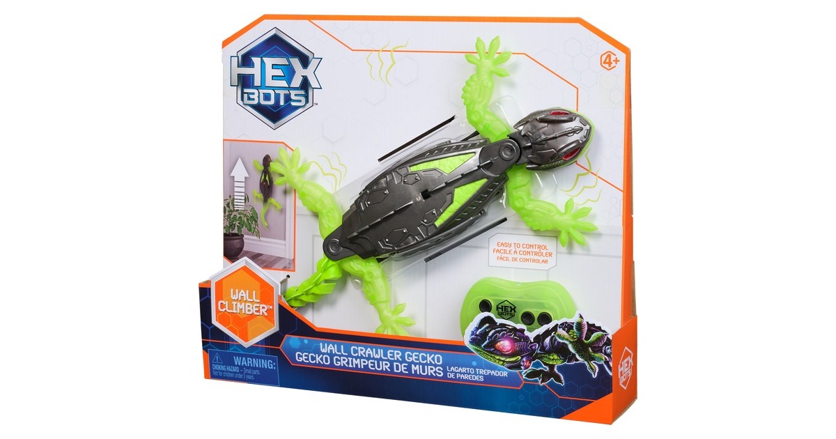 Spin Master Gecko Rc Hex Bots, Figurine Gecko Rc Hex Bots, 4 an(s)
