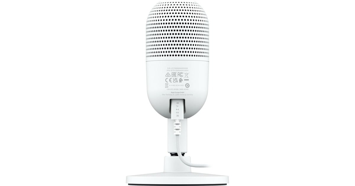 Razer Seiren V3 Mini, Micro Blanc