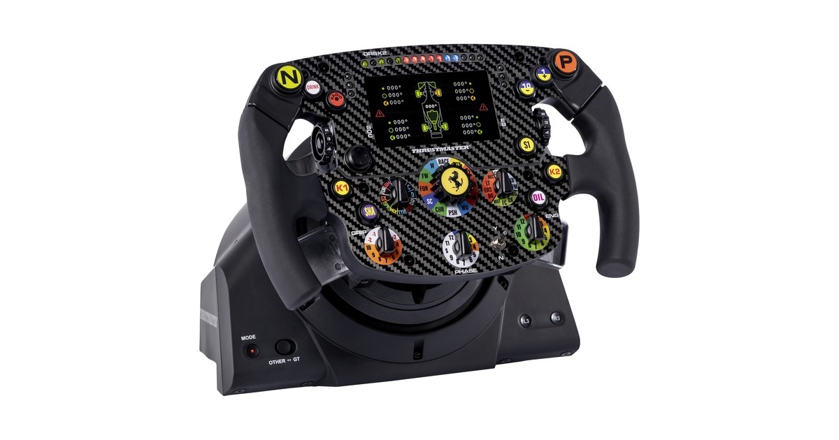 Thrustmaster Formula Wheel add-on Ferrari SF1000 Edition, Volant Noir ...