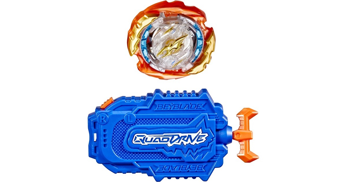 Hasbro Beyblade Burst - QuadDrive Cyclone Fury String Launcher Set, Jeu ...