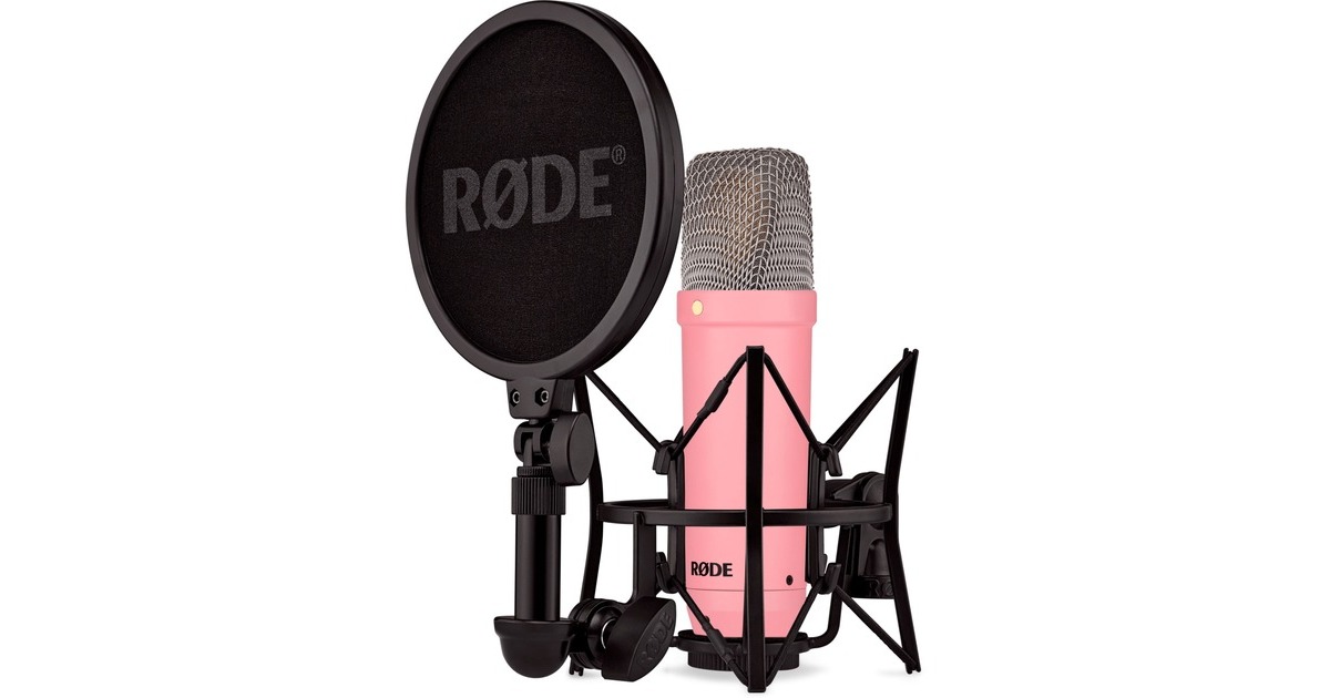 Rode Microphones NT1 Signature, Micro rose fuchsia