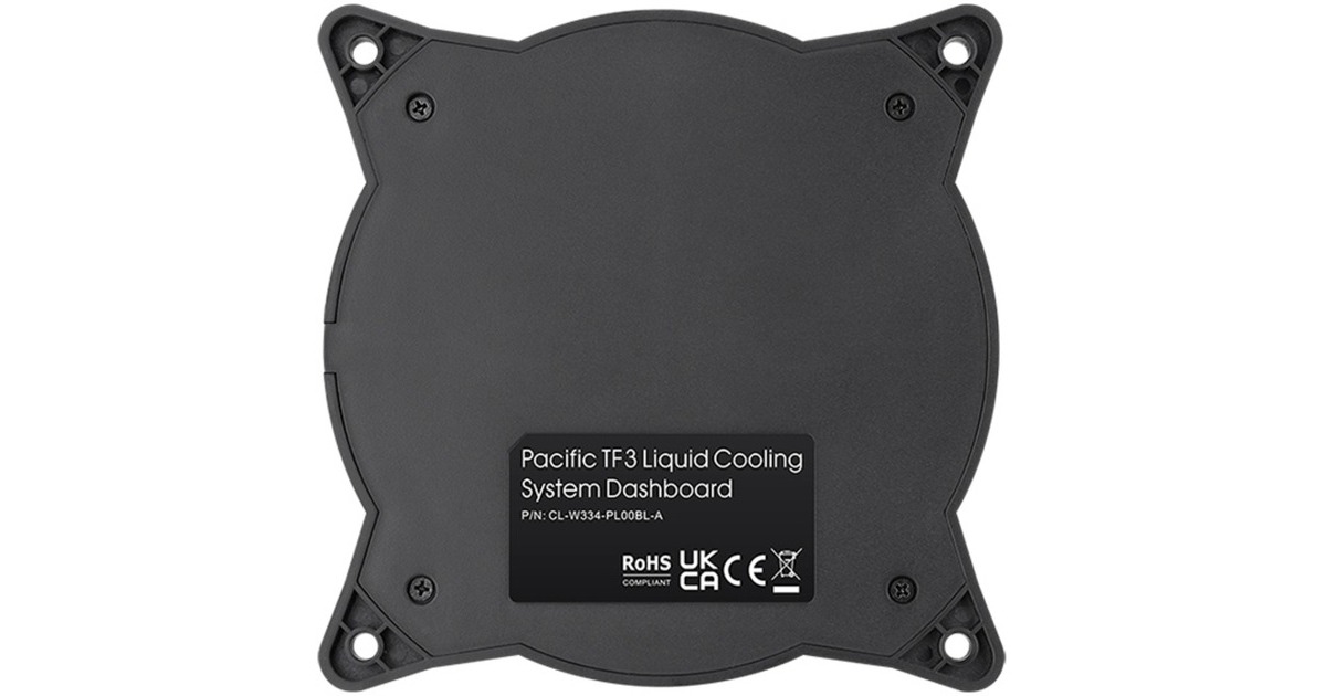 Thermaltake Pacific TF3 Liquid Cooling System Dashboard, Bundle Noir