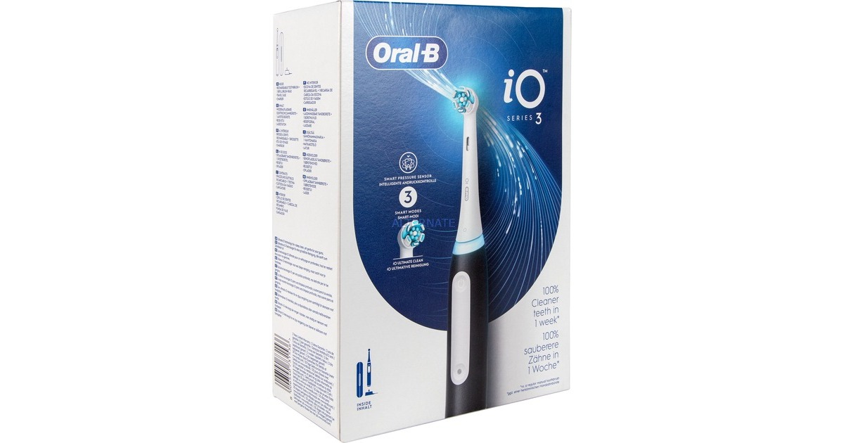 Oral-B Oral-B iO Series 3, Brosse a dents electrique Noir