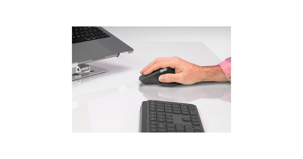 Logitech MX Master 4, Souris Graphite, 200-8000 dpi)