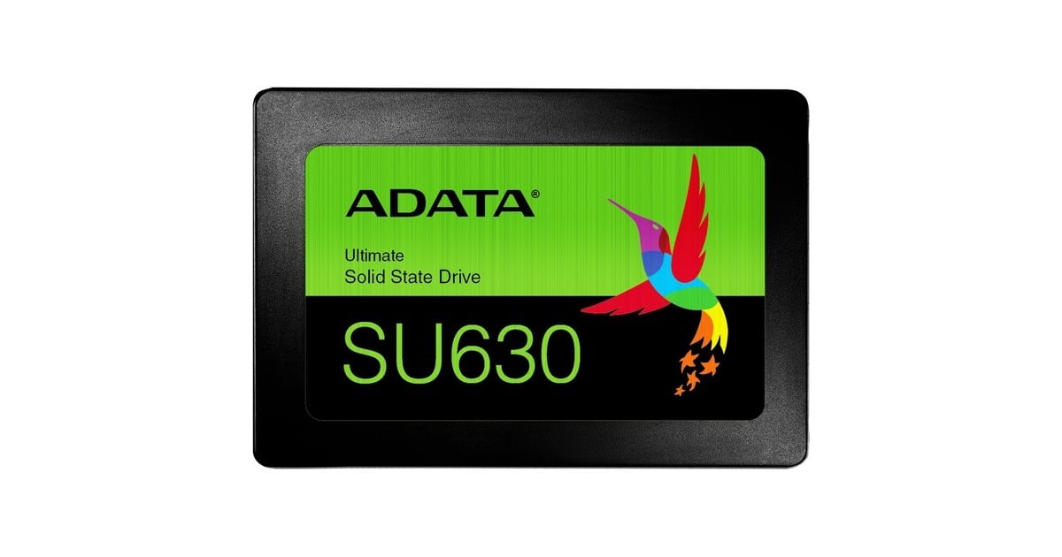 ADATA Ultimate SU630 480 Go 2.5" SATA QLC 3D NAND SSD Noir, 480 Go, 2.5 ...