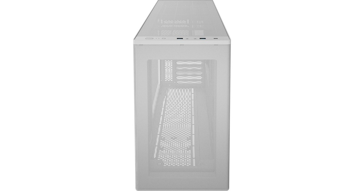 Aerocool boîtier mini tower Blanc | 2x USB-A | 1x USB-C | Window