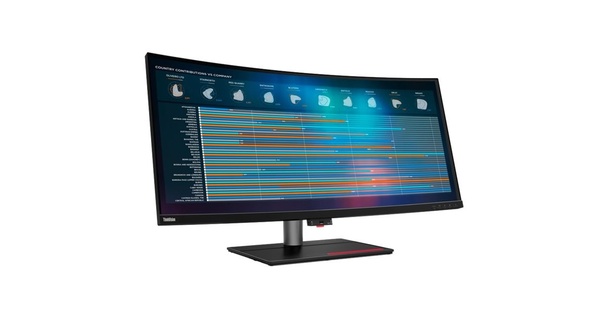 Lenovo ThinkVision P40w-20 100,8 cm (39.7") 5120 x 2160 pixels 5K Ultra ...