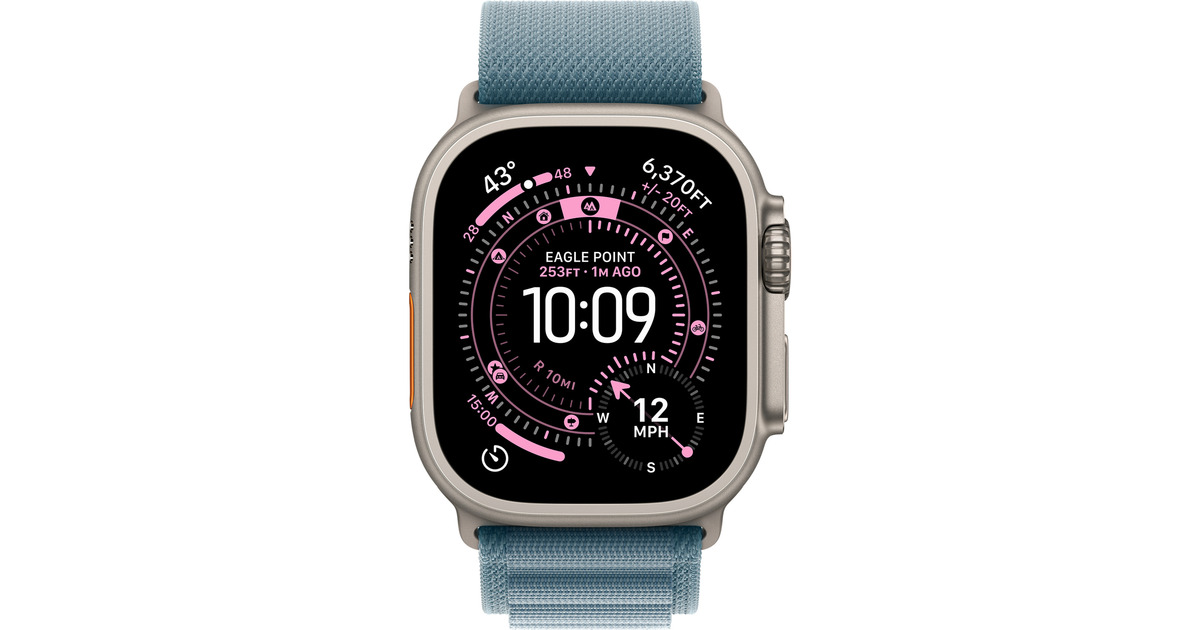 Apple Watch Ultra 3, Smartwatch Titane