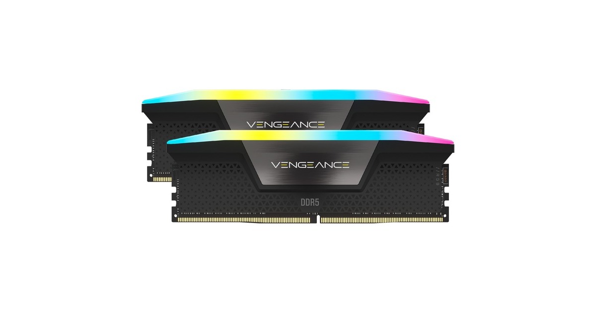 Corsair D532Go 6000-30 Vengeance RGo bk K2 COR, Mémoire vive Noir