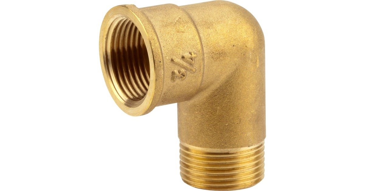 GARDENA Raccord coudé de tuyau IG/AG 3/4", Connecteur Raccords de tuyaux, 3/4", Mâle/Femelle ...