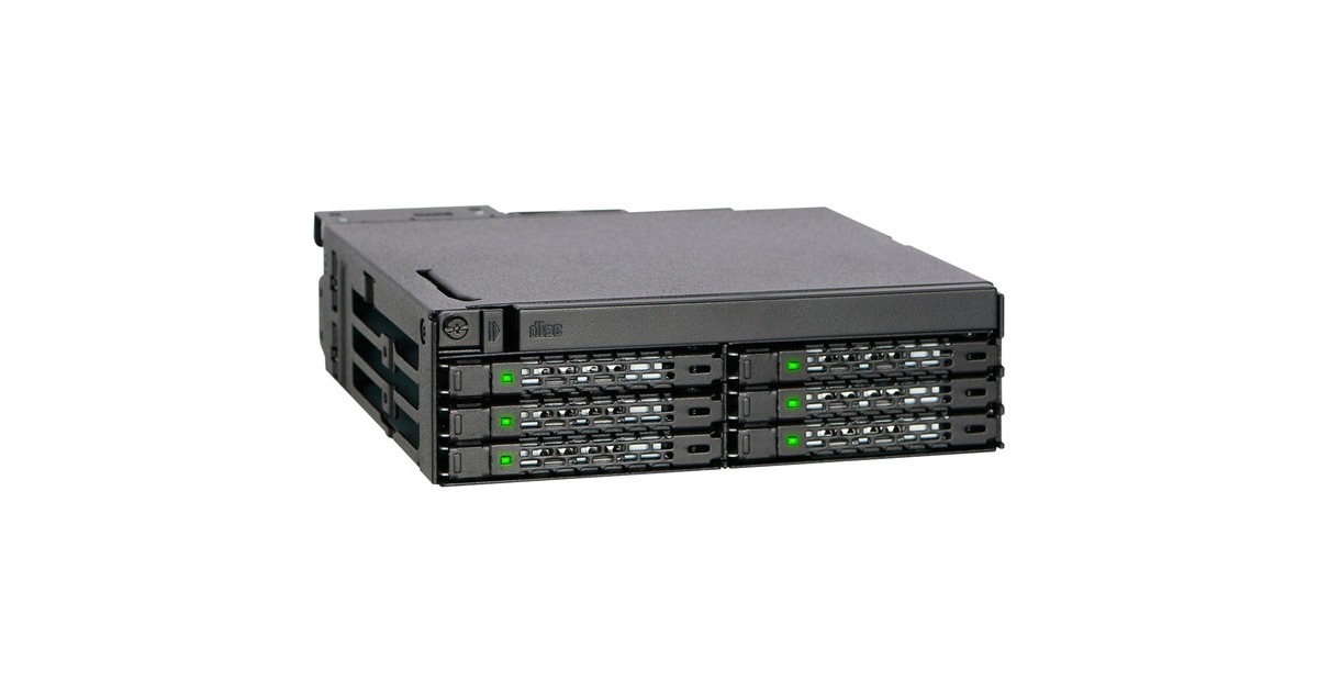 Icy Dock MB606SPO-B Obturateur de baie de lecteur Noir, Cadrage Noir ...