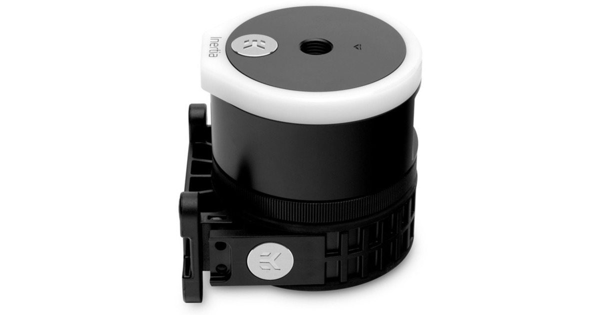 EKWB EK Quantum Inertia D5 PWM D-RGB, Pompe Noir