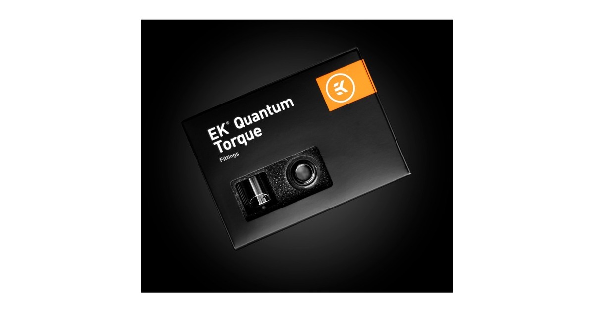 EKWB EK Quantum Torque 6-Pack STC 12/16, Connexion Noir, Raccords ...