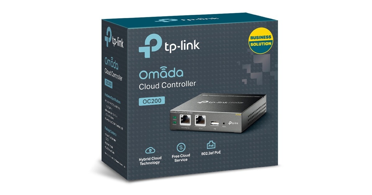 TP-Link OC200 Omada Cloud Controller access, Access Point Controller Gris