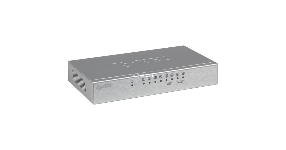 ZyXEL GS-108B v3 8-Port Desktop Gigabit Ethernet Switch