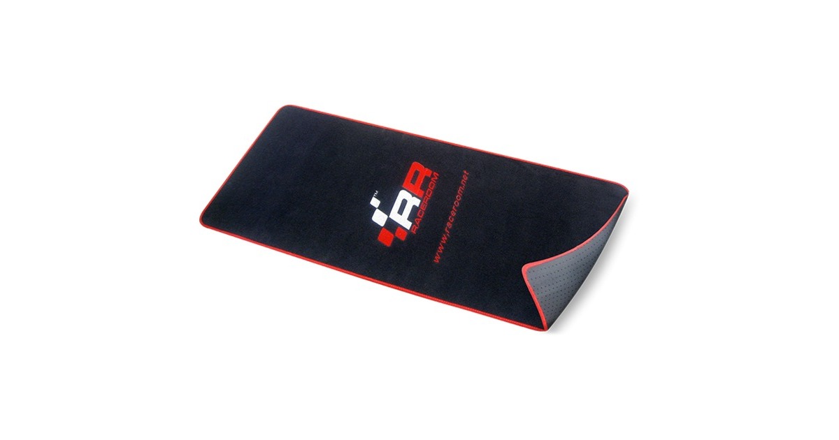 RaceRoom Tapis de sol pour RR Home Simulator, Tapis de protection Noir