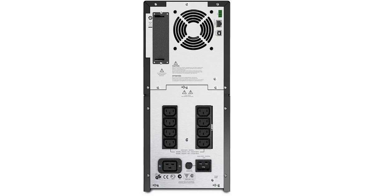 APC Smart-UPS 2200 VA SMT2200IC LCD Noir, 1x C19, USB, SmartConnect ...