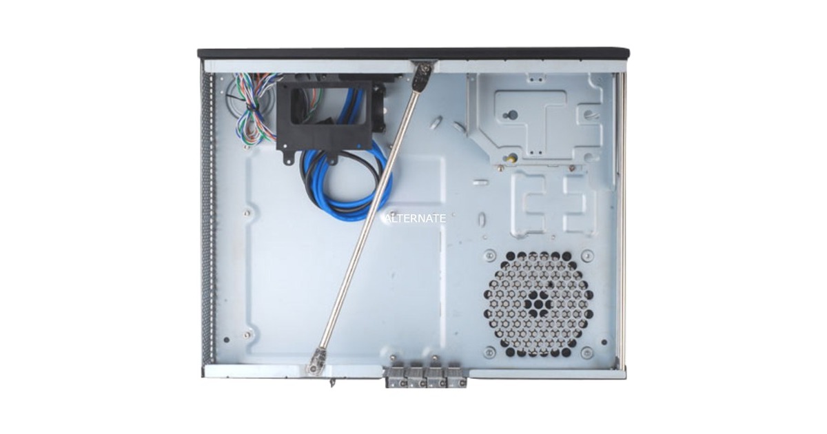 SilverStone Milo ML03B boîtier desktop Noir | 2x USB-A