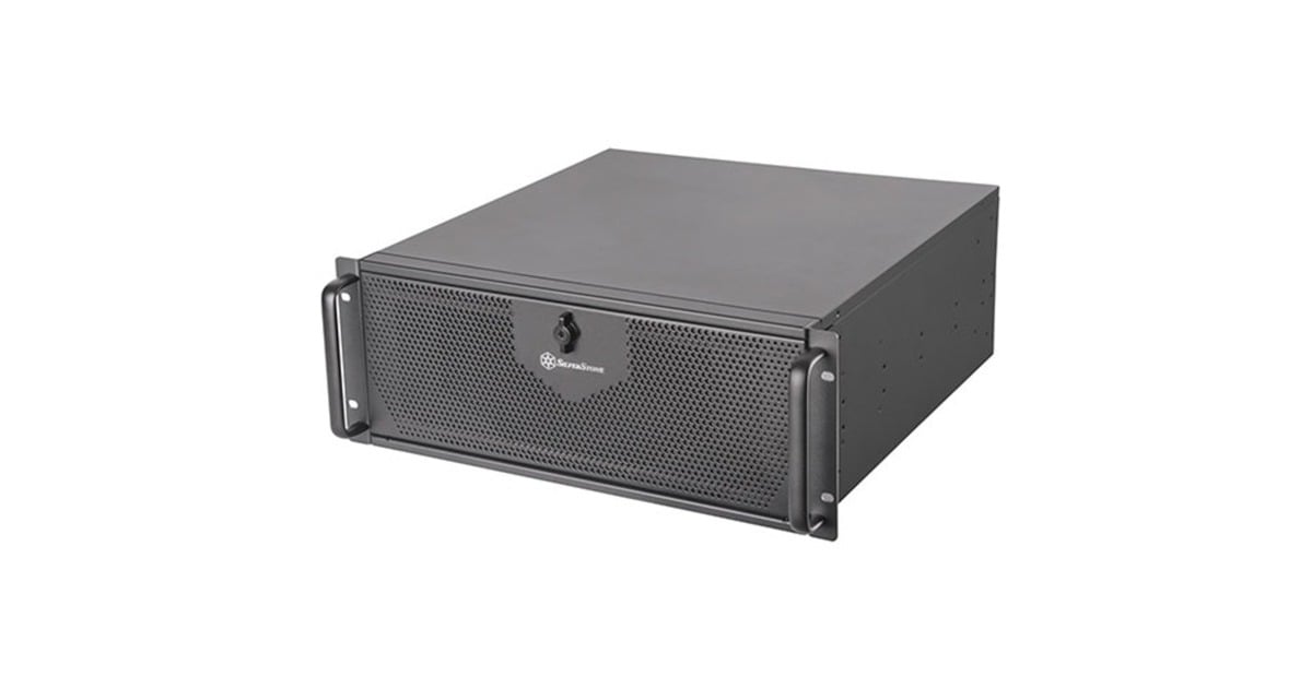 SilverStone SST-RM42-502B boîtier rack Noir | 2x USB-A | 1x USB-C