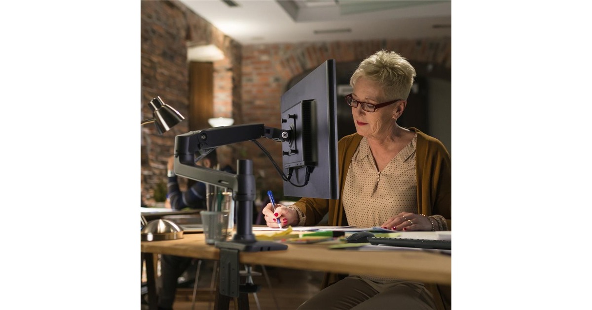 Ergotron Bureau LX, Support de moniteur Noir