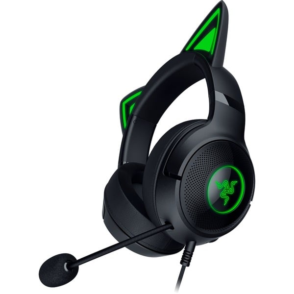 Razer Kraken Kitty V2, Casque gaming Noir, PC