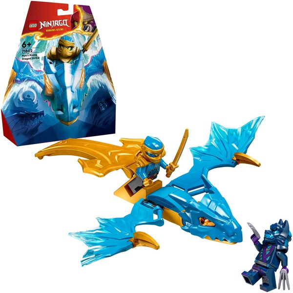 Lego Ninjago Lattaque Du Dragon Rebelle De Nya Jouets De