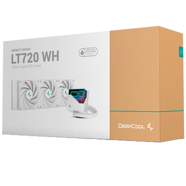 Deepcool LT720 WH 360mm, Watercooling Blanc