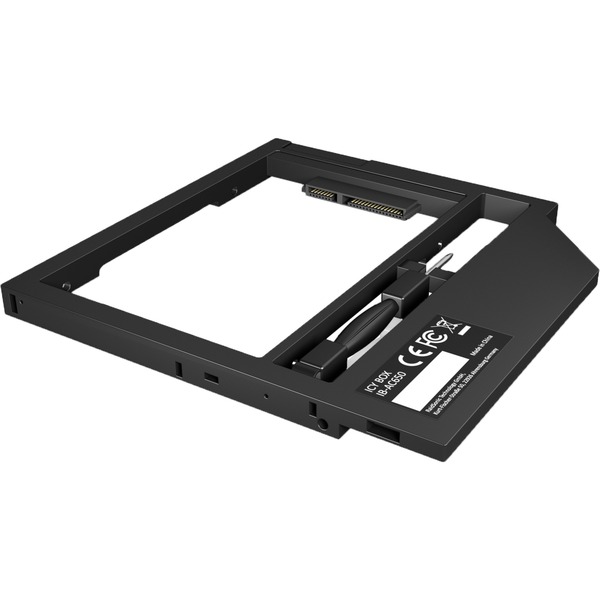 ICY BOX IB-AC649 Plateau disque dur, Cadre de montage Noir, Plateau ...